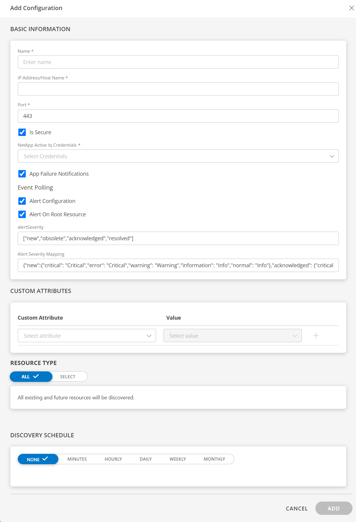 NetApp Active IQ Unified Manager | OpsRamp Documentation NetApp Active IQ Unified Manager | OpsRamp Documentation